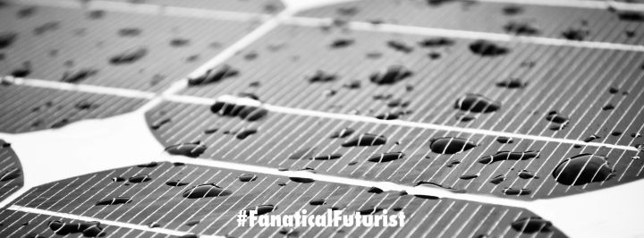 New solar panels generate electricity from rain - 311 Institute