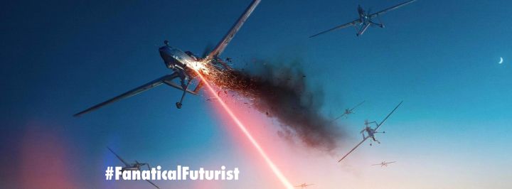Lockheed shoots drones out of the sky with it's newest laser weapon ...