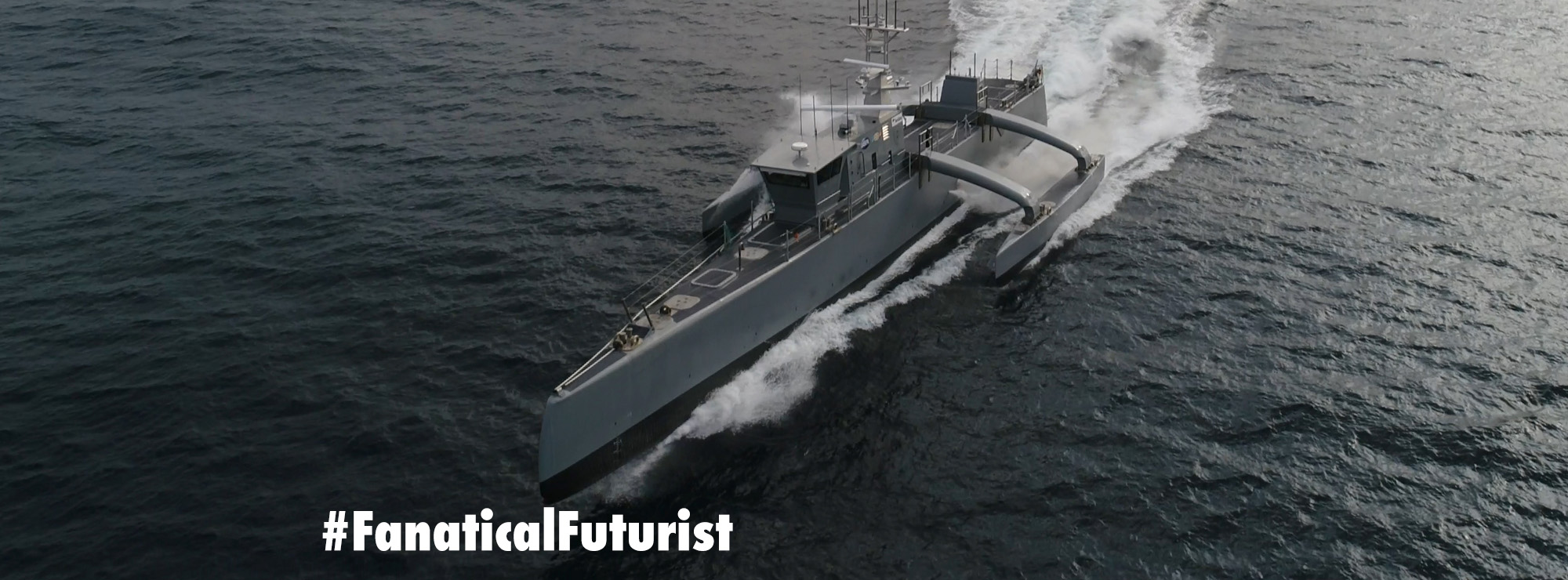 DARPA hands the world's first fully autonomous drone warship to the US ...
