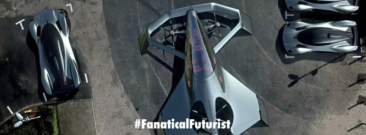 Aston Martin unveils its first stunning flying car concept - 311 Institute