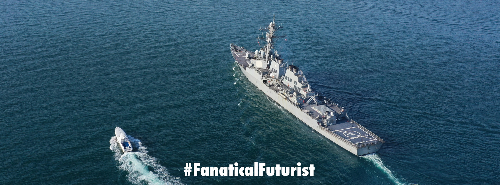 US Navy shows off first of a kind laser weapon by destroying drones ...